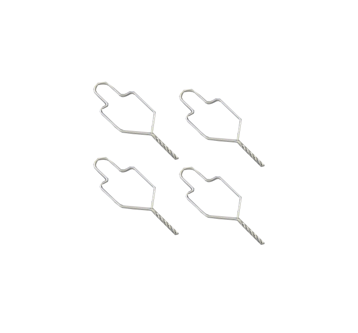 Orthodontic Ligature Wire Preformed Ties WHITE Coated .10″ Pack 100 ...